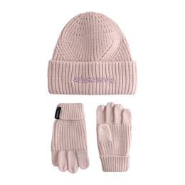 Smallsaints M&uuml;tze und Handschuhe Set M&auml;dchen Gr&ouml;&szlig;e 57 pink