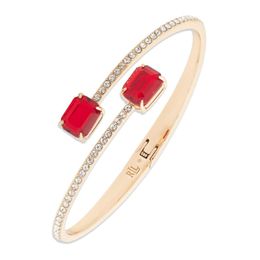 Lauren by Ralph Lauren Lauren Ralph Lauren Armband Damen Größe One Size gold / rot / transparent