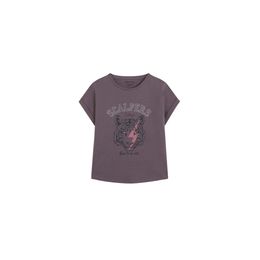 Scalpers T-Shirt 'Tiger' Jungen Gr&ouml;&szlig;e 170/176 grau / rosa / purpur / schwarz