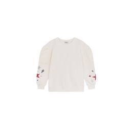 Scalpers Sweatshirt M&auml;dchen Gr&ouml;&szlig;e 164 blau / grau / rot / offwhite