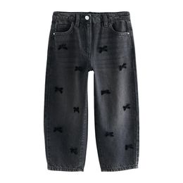 next Jeans M&auml;dchen Gr&ouml;&szlig;e 146 black denim