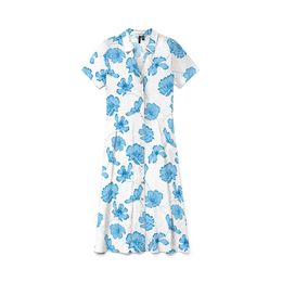V&eacute;ro Moda VERO MODA Kleid 'VMJOSIE' Damen Gr&ouml;&szlig;e 36 blau / hellblau / wei&szlig; Winterkleid