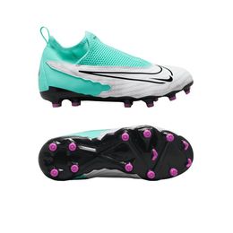 Nike Jr Phantom GX Academy DF FG/MG Peak Ready Kids Grün Schwarz Pink F300, Größe 36,5, Kinder, Kinder - 11teamsports