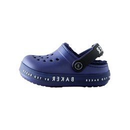 Baker By Ted Baker Clog Jungen Gr&ouml;&szlig;e 30.5 navy / naturwei&szlig;