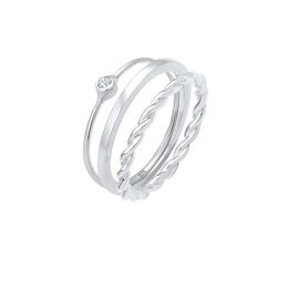 Elli Ring Damen Gr&ouml;&szlig;e 58 silber