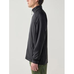 Hagl&ouml;fs Hagl&ouml;fs Fleecejacke "Korp Mid" in Schwarz - 42% | Gr&ouml;&szlig;e L | Herren-pullover-sport