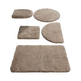HEINE HOME Badematte in Taupe - 40% | Größe 50x80 cm | Heimtextilien-badematten