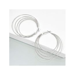 LA CHIQUITA Versilb. Creolen - 58% | Schmuck