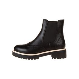 Inselhauptstadt Chelsea-Boots in Schwarz - 56% | Größe 37 | Stiefeletten