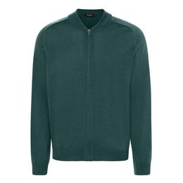 Maerz Muenchen Wollcardigan in Petrol - 58% | Größe 48 | Herren-pullover-cardigans