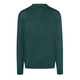 Maerz Muenchen Wollpullover in Petrol - 53% | Größe 58 | Herren-plussize