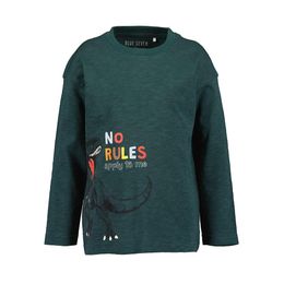 Blue Seven Longsleeve in Dunkelgr&uuml;n - 46% | Gr&ouml;&szlig;e 92 | Kinder-longsleeves
