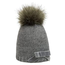 Döll Döll Strickmütze in Grau - 55% | Größe 49 cm | Baby-muetzen