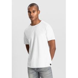 DSTREZZED Shirt in Wei&szlig; - 52% | Gr&ouml;&szlig;e XL | Herren-plussize