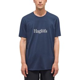 Hagl&ouml;fs Hagl&ouml;fs Shirt "Outsiders" in Dunkelblau - 48% | Gr&ouml;&szlig;e S | Herren-plussize