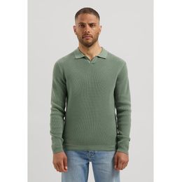 DSTREZZED Poloshirt in Gr&uuml;n - 58% | Gr&ouml;&szlig;e M | Herren-plussize