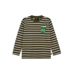 Lego Longsleeve in Khaki/ Wei&szlig; - 43% | Gr&ouml;&szlig;e 128 | Kinder-longsleeves