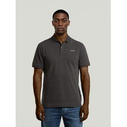 G-Star Raw G-Star Poloshirt in Anthrazit - 34% | Größe M | Herren-plussize