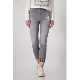 monari Jeans - Slim fit - in Grau - 70% | Gr&ouml;&szlig;e 46 | Damenjeans