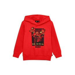 Lego Hoodie in Rot - 42% | Größe 110 | Kinder-sweatshirts-jacken