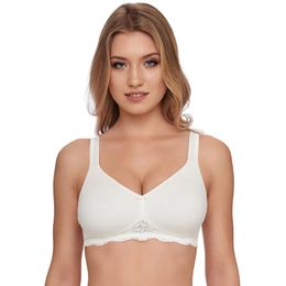 SuSa Bügelloser BH in Creme - 53% | Größe 75B | Damen-bhs