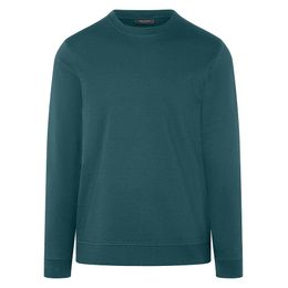 Maerz Muenchen Sweatshirt in Petrol - 61% | Größe 56 | Herren-plussize