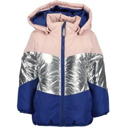 Blue Seven Steppjacke in Rosa/ Silber/ Dunkelblau - 42% | Größe 110 | Kinderjacken