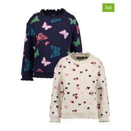 Blue Seven 2er-Set: Sweatshirts in Dunkelblau - 42% | Größe 92 | Kinder-sweatshirts-jacken