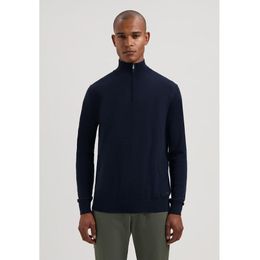DSTREZZED Wollpullover in Dunkelblau - 42% | Größe M | Herren-plussize