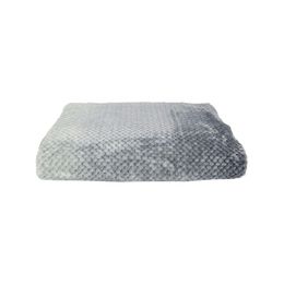 THE HOME DECO FACTORY Plaid in Grau - (L)200 x (B)150 cm - 53% | Decken