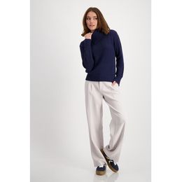 monari Rollkragenpullover in Dunkelblau - 58% | Größe 42 | Damen-pullover-cardigans
