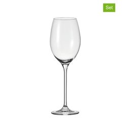 Leonardo 6er-Set: Weißweingläser "Cheers" - 400 ml - 32% | Gedeckter-tisch
