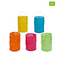 SUNNYSUE 5er-Set: Papierlampions in Bunt - Ø 13 cm - 12% | Kreativbedarf-diy