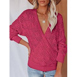 Milan Kiss Pullover in Pink - 59% | Größe L | Damen-pullover-cardigans