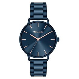 Tamaris Quarzuhr in Blau - 56% | Damen-uhren