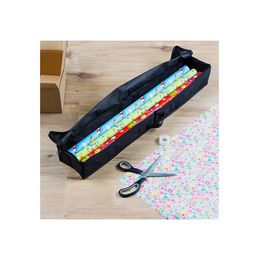Profiline Geschenkpapier-Organizer in Schwarz - (B)76 x (H)8 x (T)13 cm - 36% | Kisten-koerbe