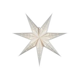 STAR TRADING Papierstern "Lace" in Weiß - Ø 45 cm - 55% | Lichterketten-dekobeleuchtung