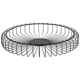 Blomus Obstkorb Estra, Schwarz, Metall, rund, 6 cm, Essen & Trinken, Geschirr, Schalen & Sch&uuml;sseln, Obstschalen