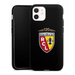 DeinDesign iPhone 12 Handy Silikon H&uuml;lle Case schwarz Handyh&uuml;lle Logo Official Licensed Product Rc Lens