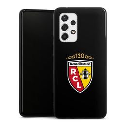 DeinDesign Galaxy A53 5G Handy Silikon H&uuml;lle Case schwarz Handyh&uuml;lle Rc Lens Official Licensed Product Logo