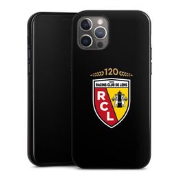 DeinDesign iPhone 12 Pro Handy Silikon H&uuml;lle Case schwarz Handyh&uuml;lle Logo Official Licensed Product Rc Lens