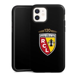 DeinDesign iPhone 12 mini Handy Panzer Handyh&uuml;lle robuste Outdoor H&uuml;lle Schutzh&uuml;lle gl&auml;nzend Logo Official Licensed Product Rc Lens Tough Case
