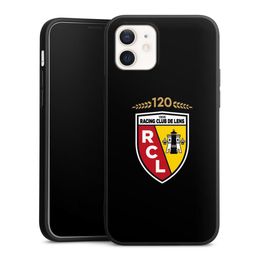 DeinDesign iPhone 12 Handy Premium Silikon H&uuml;lle Handyh&uuml;lle schwarz Case Logo Official Licensed Product Rc Lens Silikon Premium Case