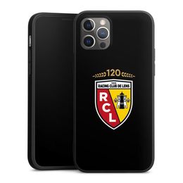 DeinDesign iPhone 12 Pro Handy Premium Silikon H&uuml;lle Handyh&uuml;lle schwarz Case Logo Official Licensed Product Rc Lens Silikon Premium Case