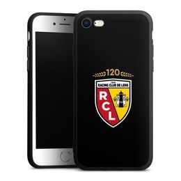 DeinDesign iPhone SE (2020) Handy Premium Silikon H&uuml;lle Handyh&uuml;lle schwarz Case Rc Lens Official Licensed Product Logo Silikon Premium Case