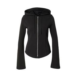 MONKI Sweatjacke Damen Gr&ouml;&szlig;e XXS schwarz