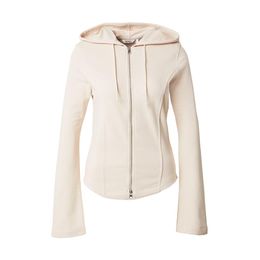 MONKI Zip-Up Hoodie female Beige size XL