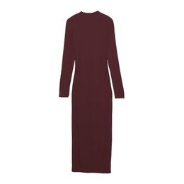Pull&Bear Pull&Bear Kleid Damen Größe 36 burgunder Winterkleid