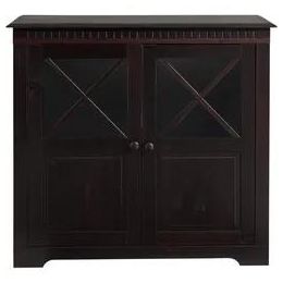 Kommode OTTO HOME "Lisa", braun (dunkelbraun), B:105cm H:95cm T:35cm, Sideboards, Kommode, Breite 105 cm, H&ouml;he 95 cm