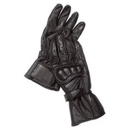 Roleff Racewear Motorradhandschuhe ROLEFF "Racewear" Gr. XS, schwarz, Handschuhe, XS, Obermaterial: 100% Rindsleder. Innenfutter: 100% Polyester, winddicht